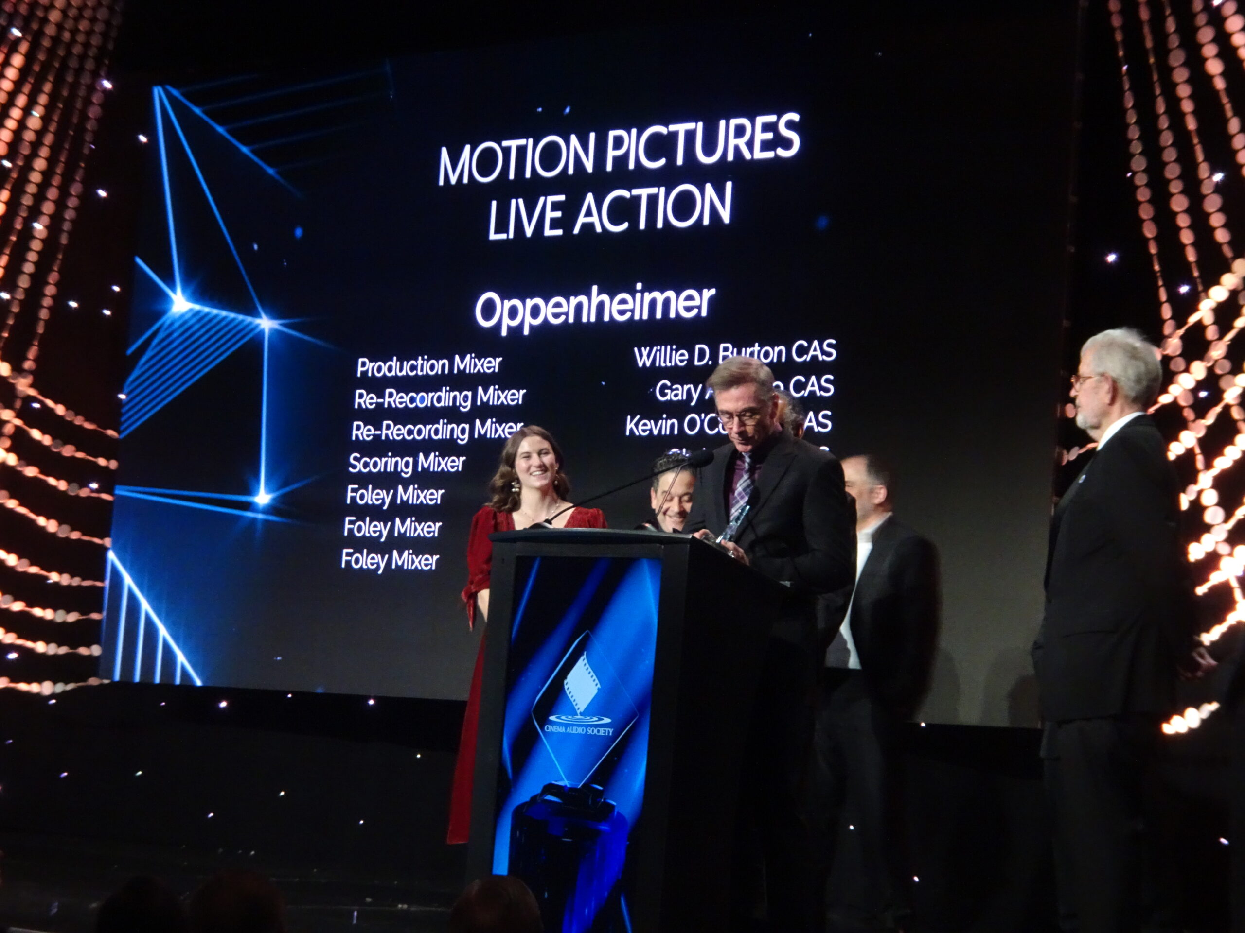‘Oppenheimer, 'Weird' and ’Spider-Man’ Win Top Cinema Audio Society ...